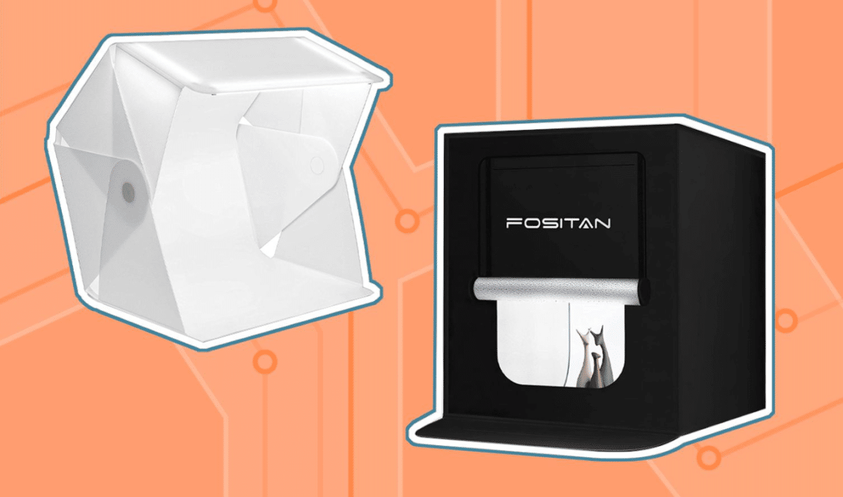 Studio photographique portable : set photo portable de 80 cm