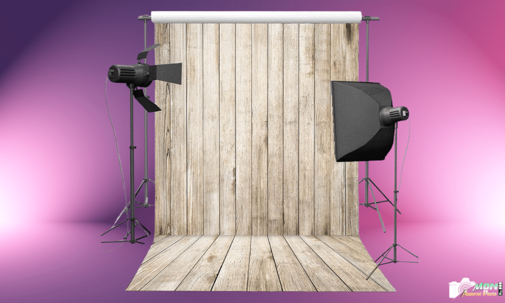 Fonds en bois pour sets photographiques d'décembre 2025