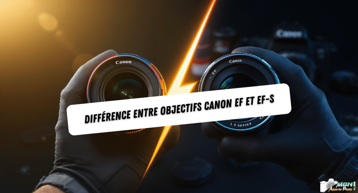 Différence entre objectifs Canon EF et EF-S : guide 2026